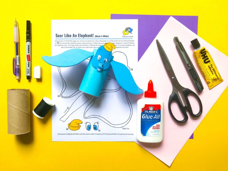 Dumbo DIY Craft: Soar Like An Elephant! - PositiveLeePeilin