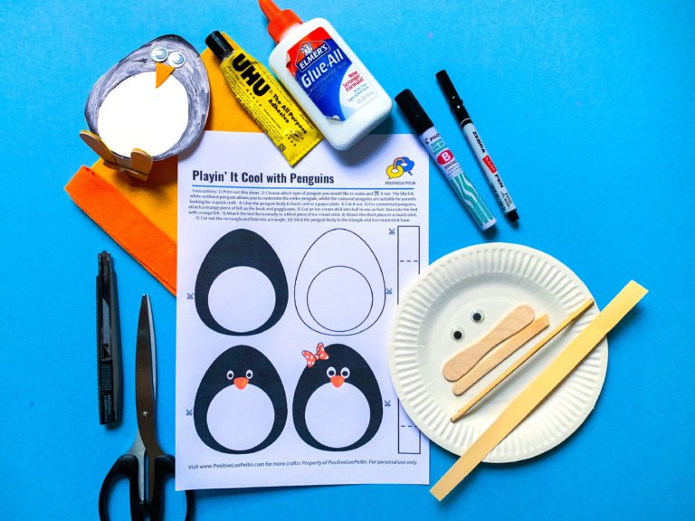 Freebie: Penguin DIY Craft - PositiveLeePeilin