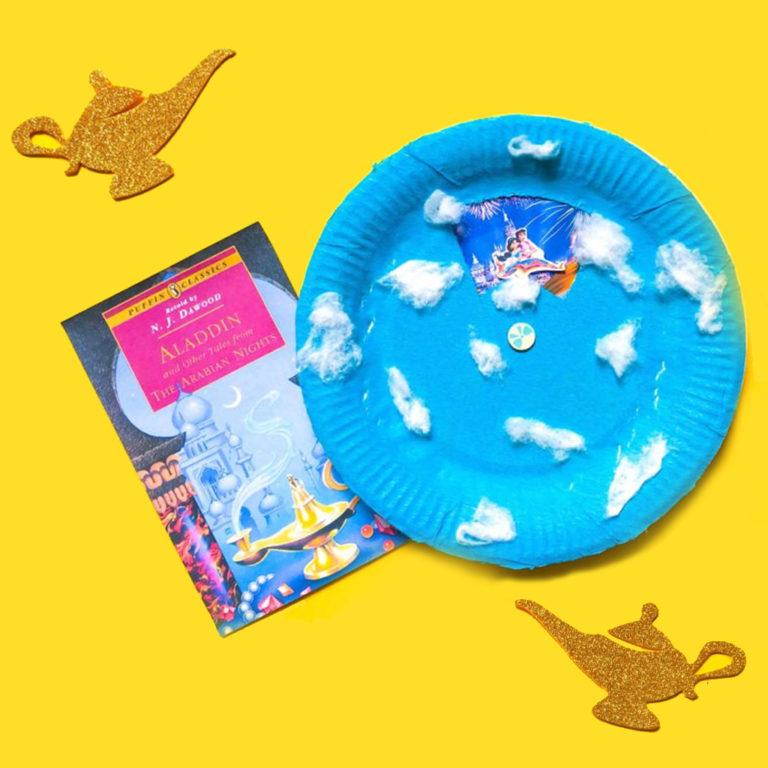Freebie: Aladdin DIY Craft A Whole New World - PositiveLeePeilin